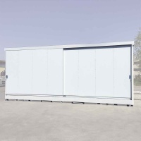 Outside Container with Insulated Panels with Watertight Sump (1100L ...