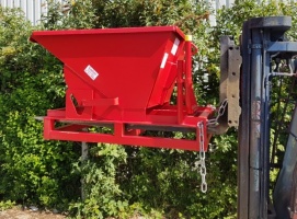 Heavy Duty Tipping Skip with Tilt Bin Lever 025 - S&S Spill Control