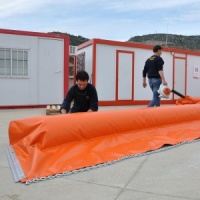 Marine Air Containment Boom 25m - S&S Spill Control