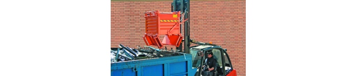 Drop Bottom Skips and Bins - S&S Spill Control
