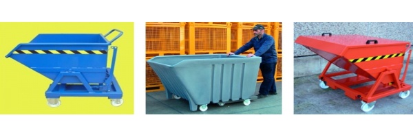 Tipping Skips and Drop Bottom Bins - S&S Spill Control